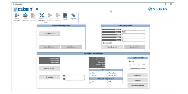 Software Cube-h24 TS (Stonex) | AGT Website